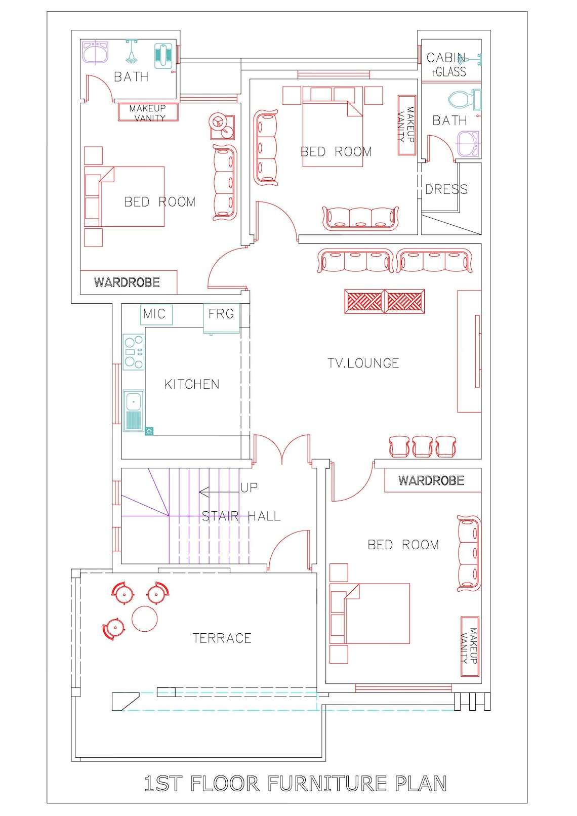 Custom Floor Plan Design: Architectural Layout (PDF & DWG Digital ...