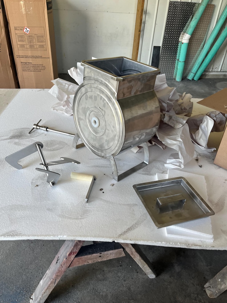 Amish Butter Churn Hand Crank Churn Stainless Churn Real Butter Maker ...