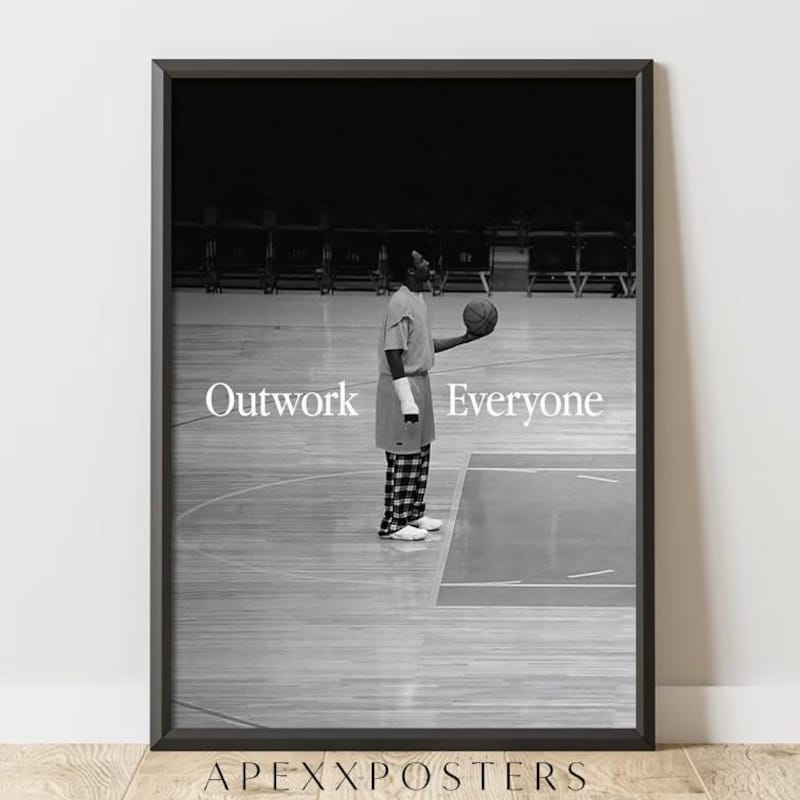 Motivational Kobe Poster - Etsy