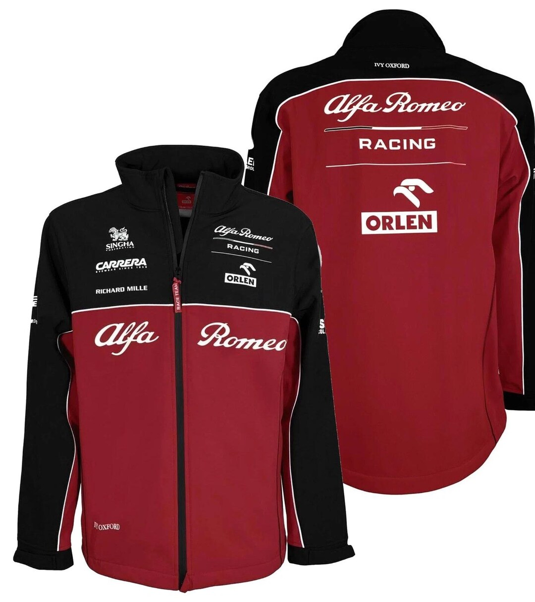 Adult F1 Vintage Alpha Romeo Jacket With Free Gift (balaclava). - Etsy