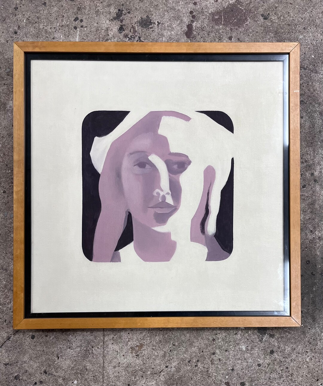 Jack Dowling salem Portrait Painting 1969 - Etsy