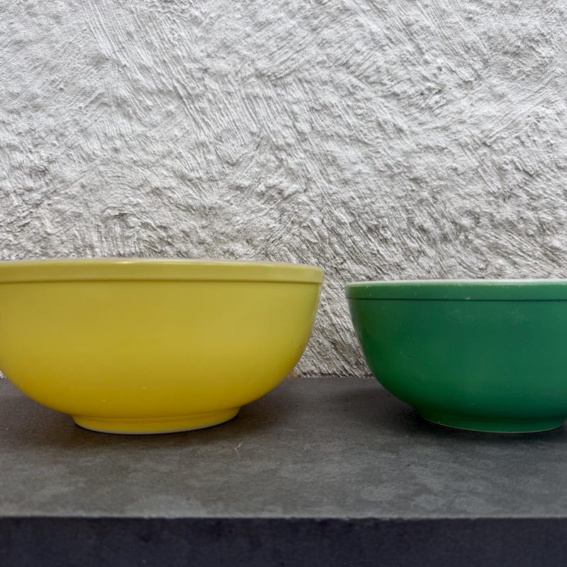 1940s Pyrex Nesting Bowls - Etsy