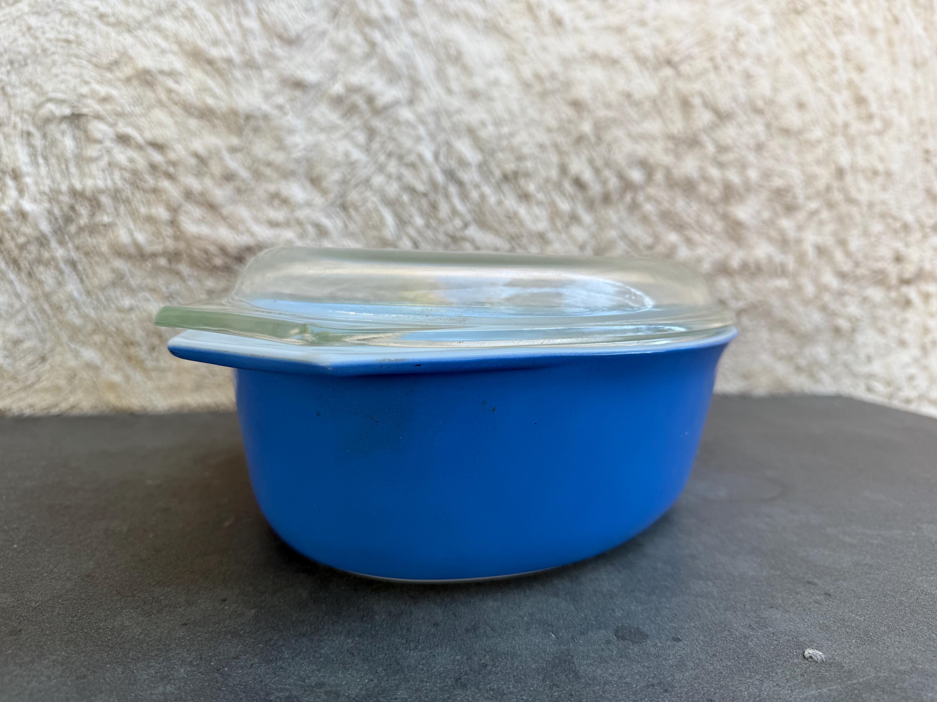 Pyrex 045 Holland Blue Covered Casserole Baking Dish - Etsy