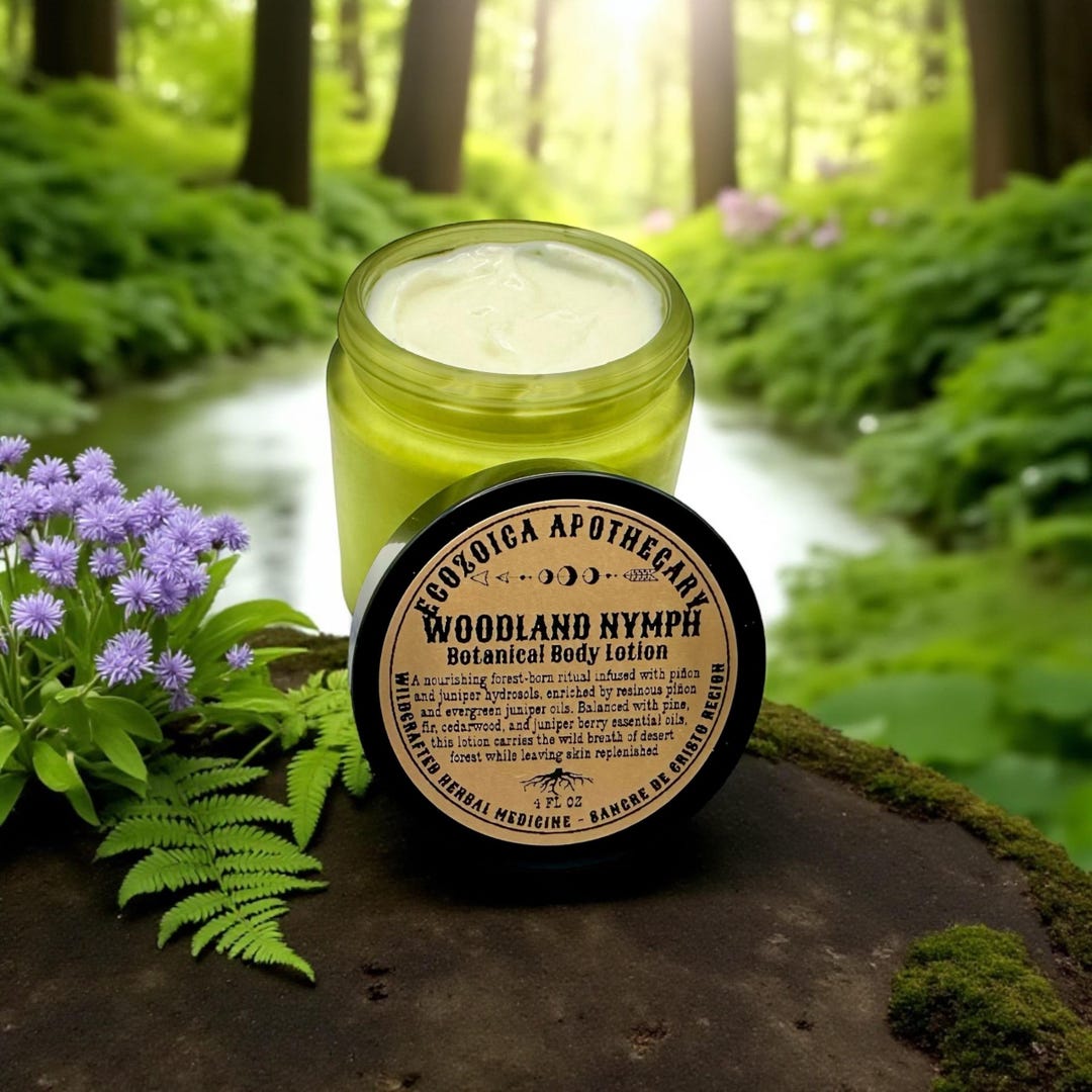 Woodland Nymph Botanical Body Lotion: Piñon & Juniper Hydrosol - Etsy