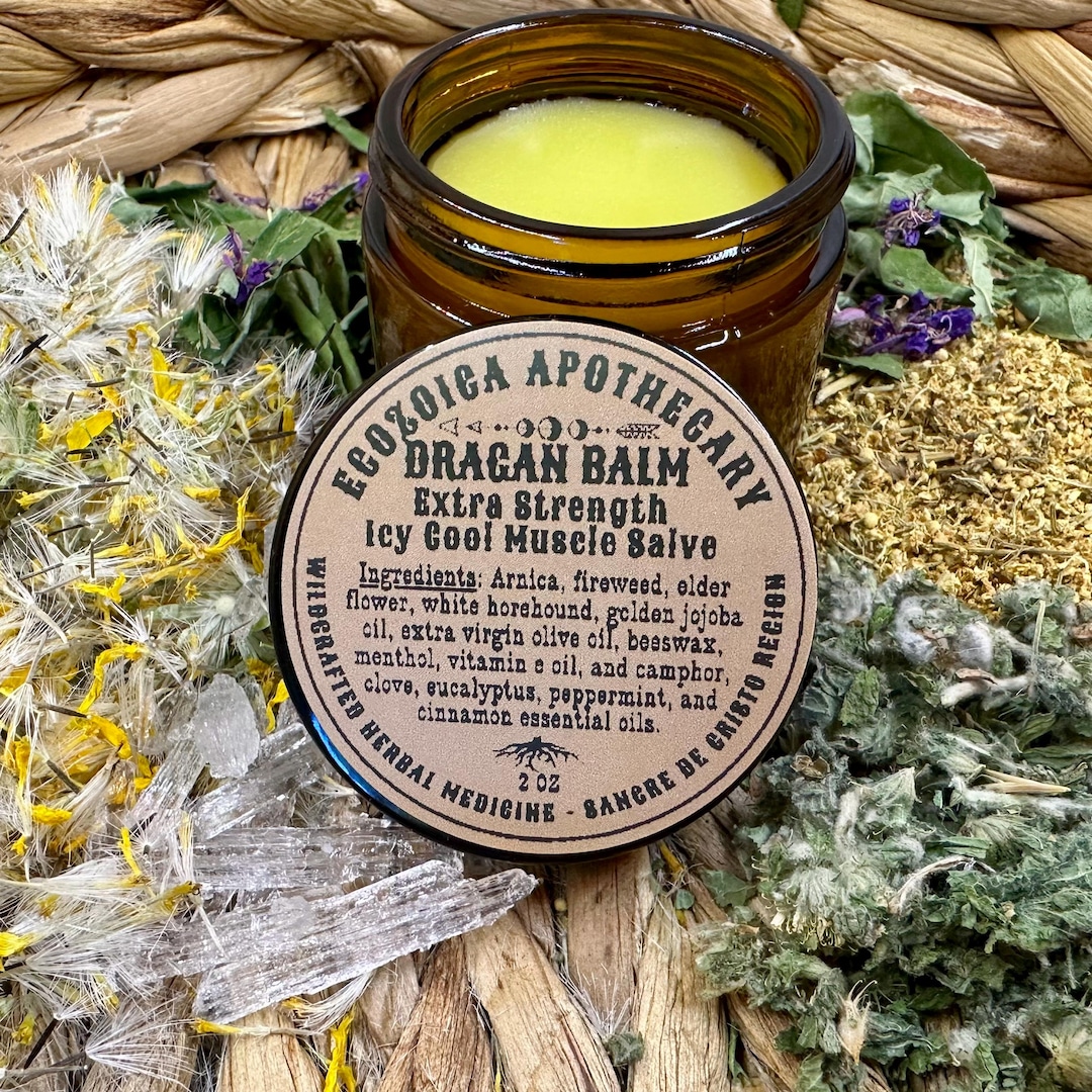 Extra Strength Herbal Icy Muscle Salve | Wildcrafted Arnica Pain Relief ...