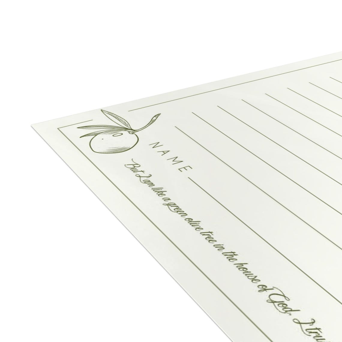 Elegant Prayer Request Cards | Double-sided Christian Stationery With ...