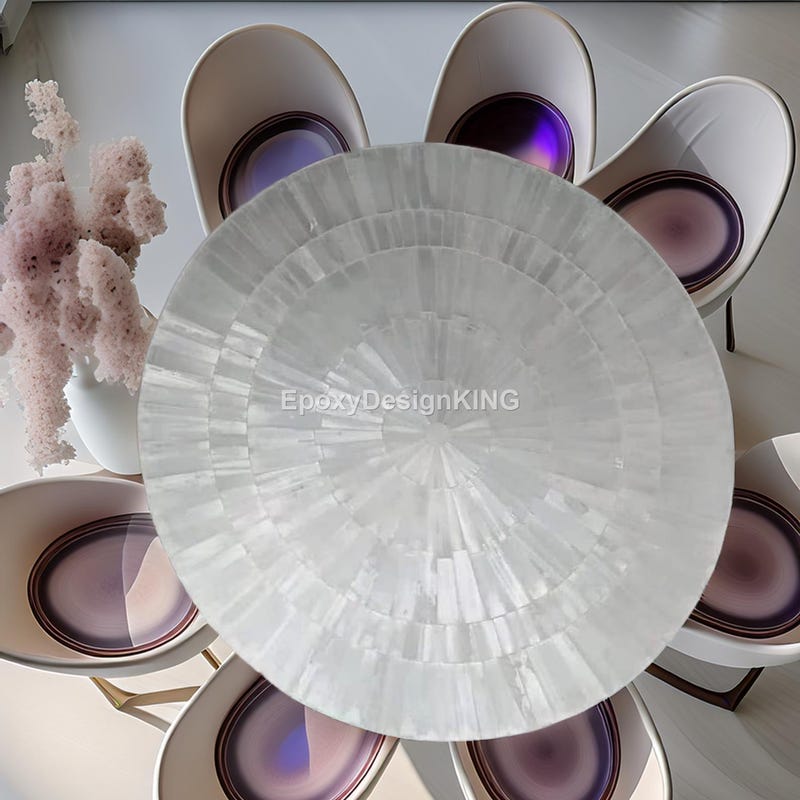 Round Agate Kitchen Table - Etsy