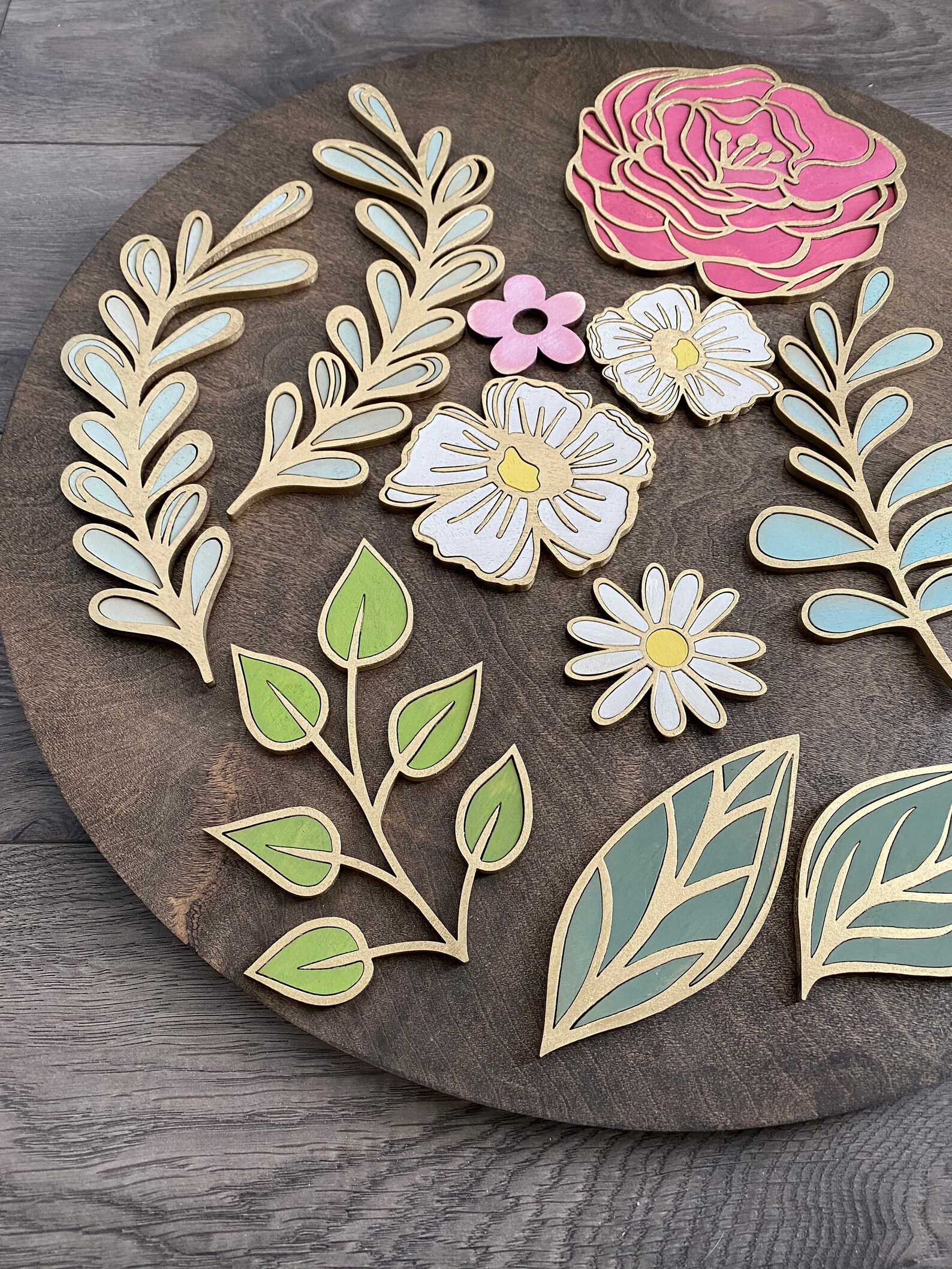 Instant Digital Download Versatile Floral Pack SVG File | Etsy