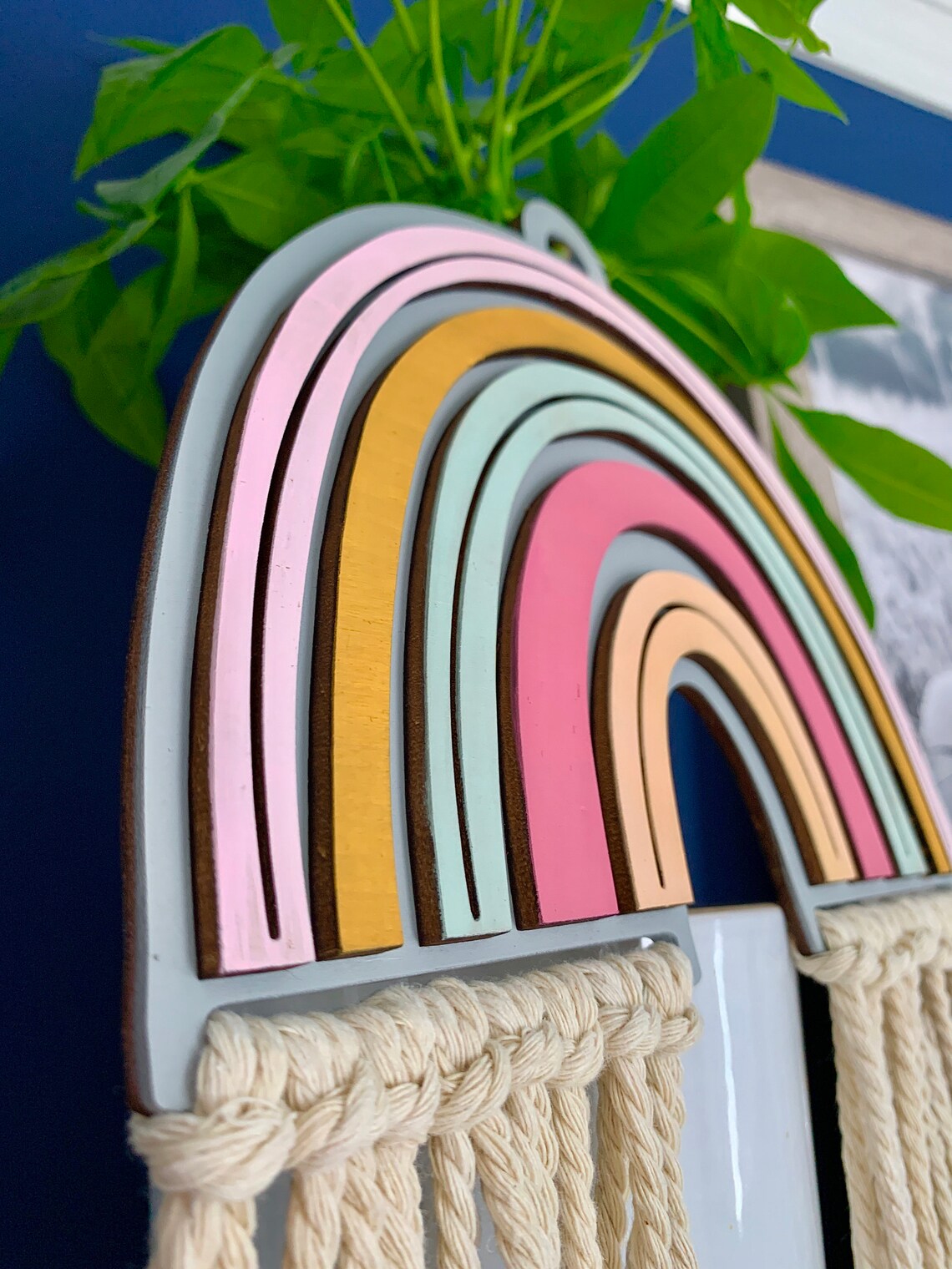 Instant Digital Download- Rainbow Hanger Svg File, Perfect for ...