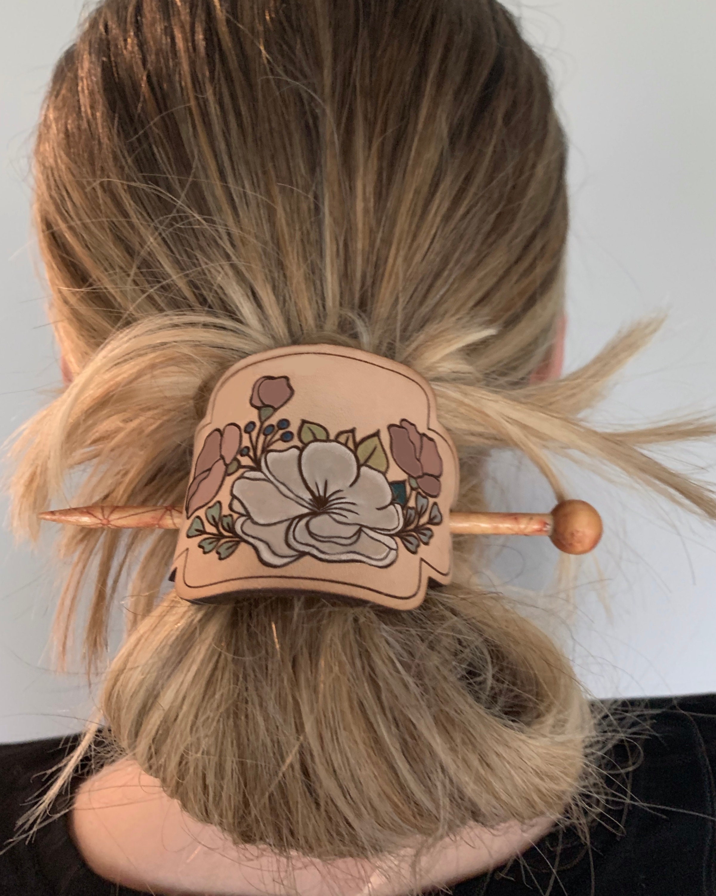 Instant Digital Download Beautiful Engraved SVG Floral Hair - Etsy