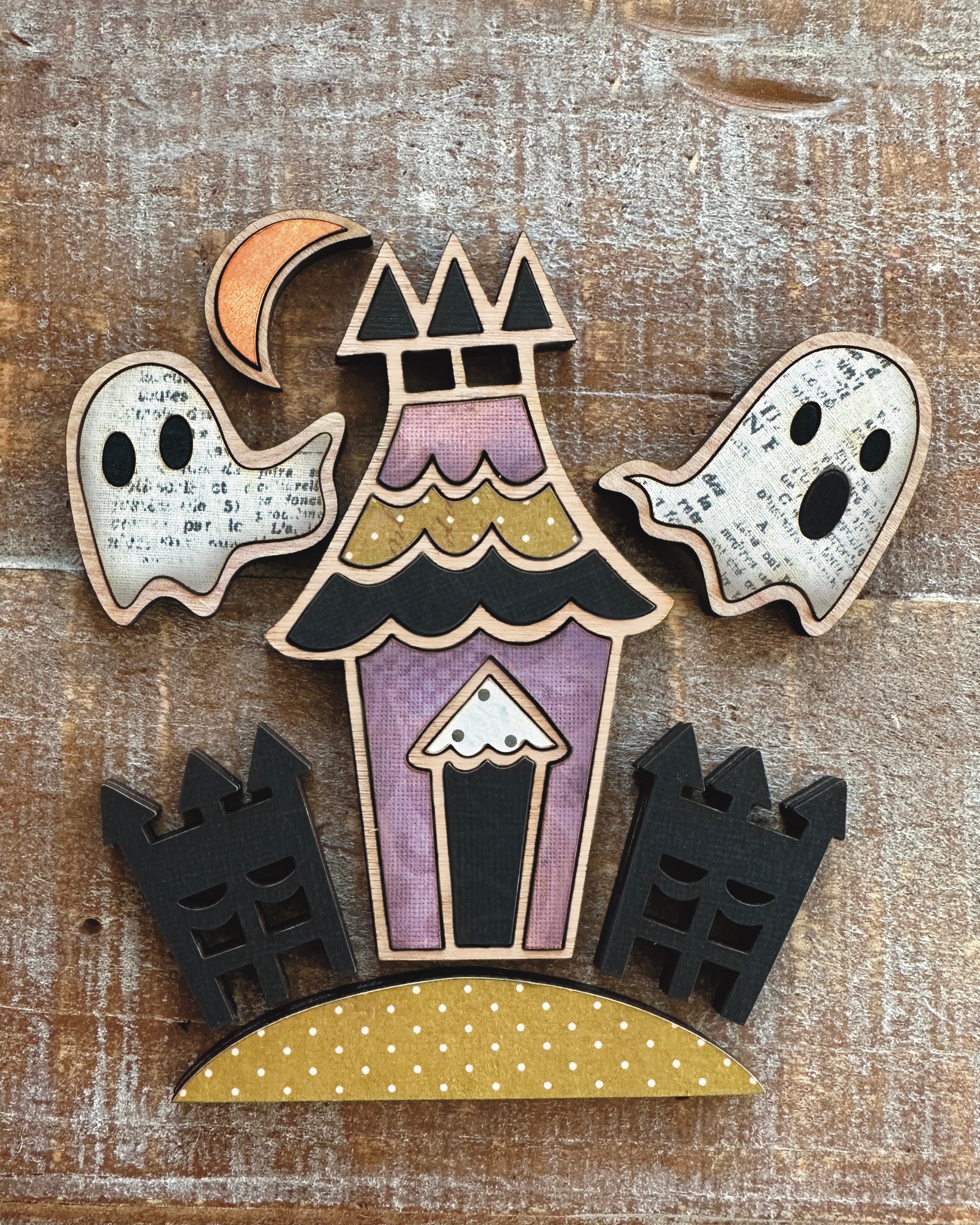 Instant Digital Download - Haunted House Halloween Magnet Collection ...