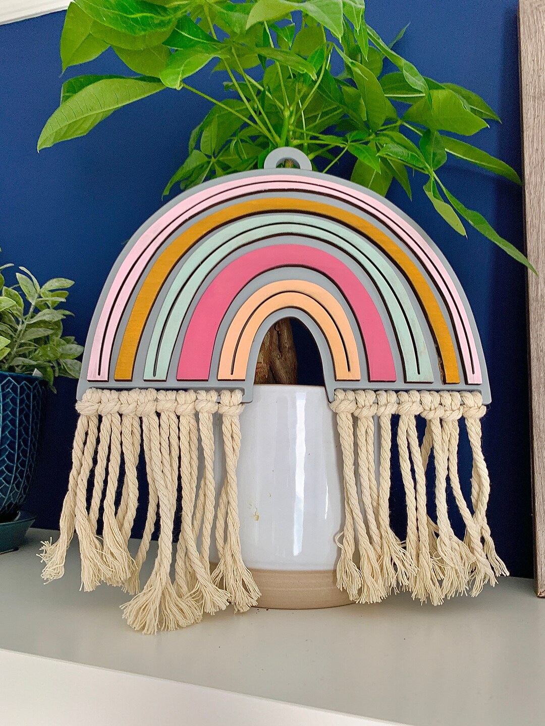Instant Digital Download- Rainbow Hanger Svg File, Perfect for ...