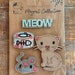 Instant Digital Download - Cute Cat Magnet Collection SVG File, Laser ...