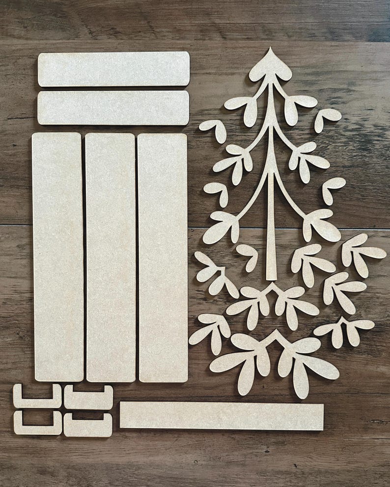 Instant Digital Download - Farmhouse Style Tree Sign, Laser Cut File ...