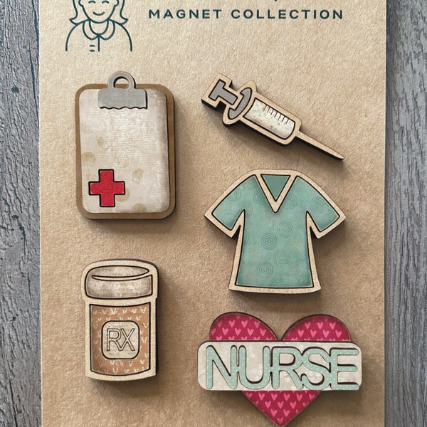 Nurse Magnets - Etsy