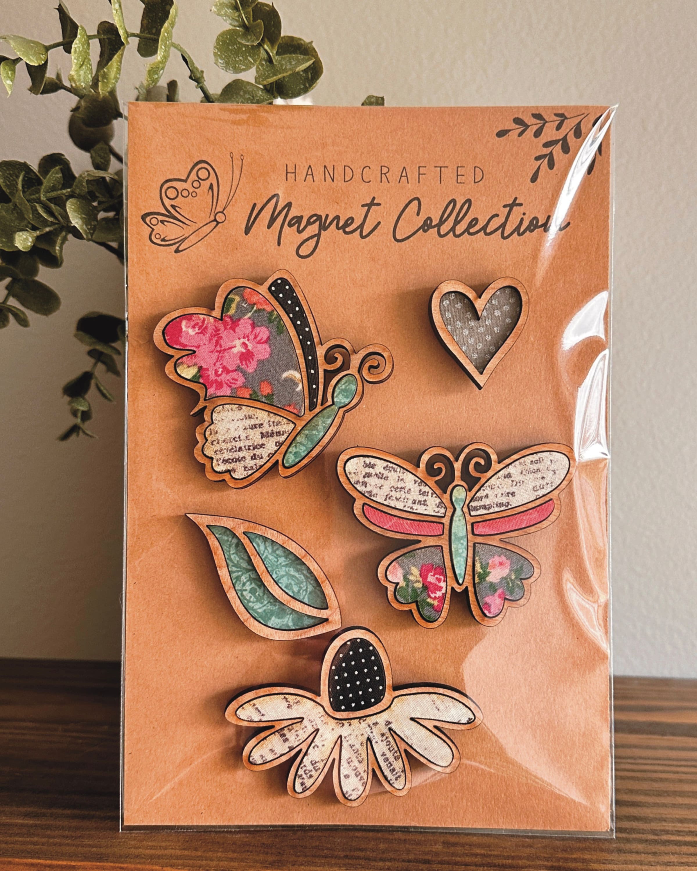 Instant Digital Download - Pretty Butterfly Magnet Collection SVG File ...