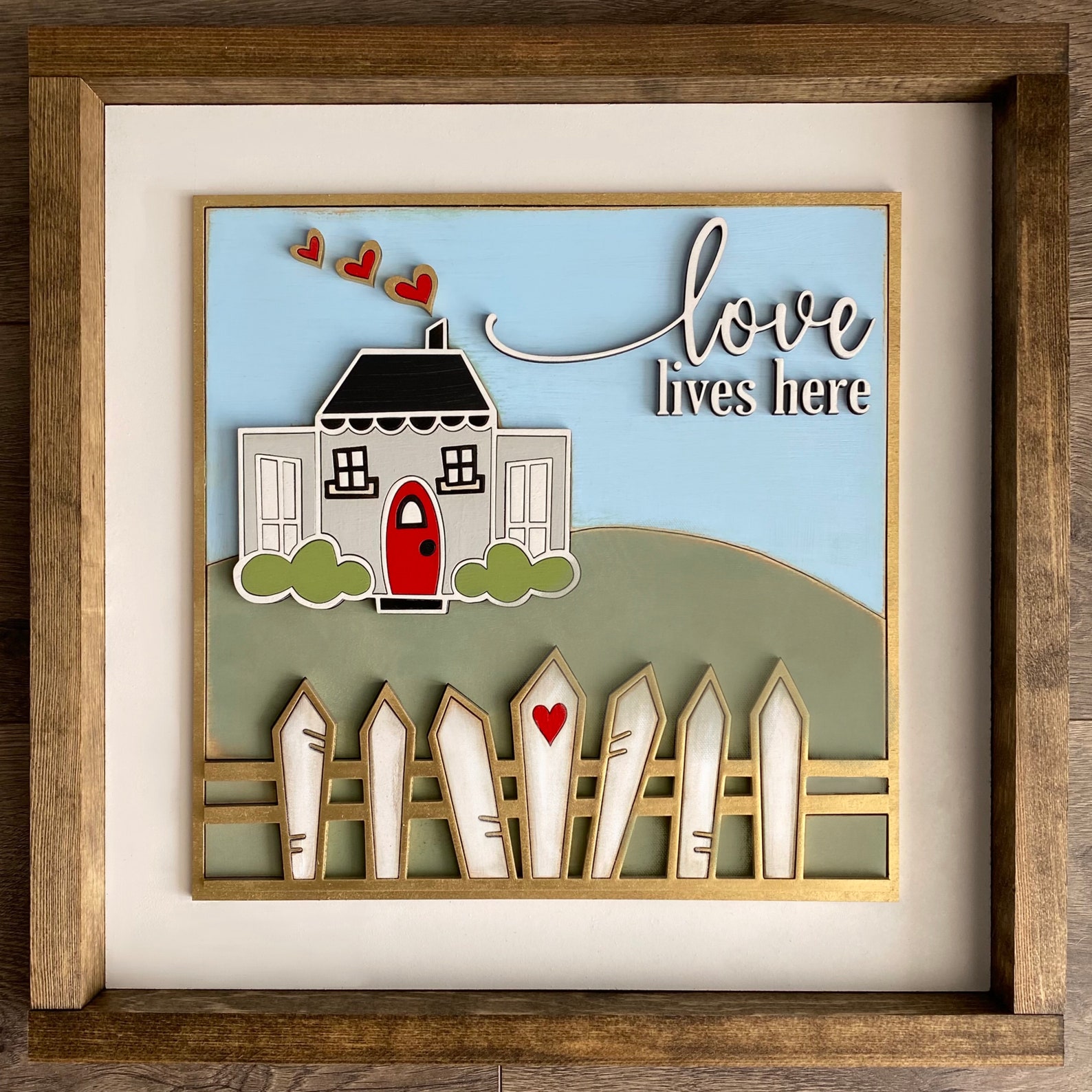 Instant Digital Download - Valentine's Love House Sign SVG File ...