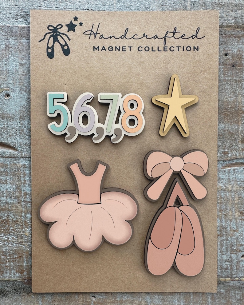 Instant Digital Download-dance Themed Magnet SVG File, Ballet Magnet ...