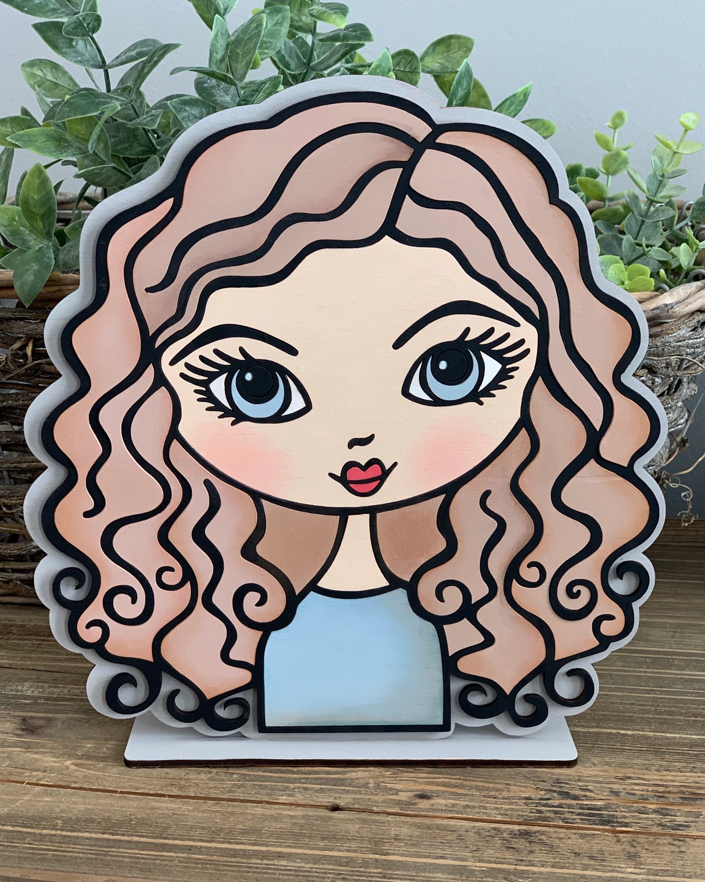 Instant Digital Download Laser Ready Girl Svg File Collection - Etsy