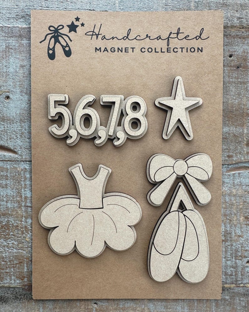 Instant Digital Download-dance Themed Magnet SVG File, Ballet Magnet ...