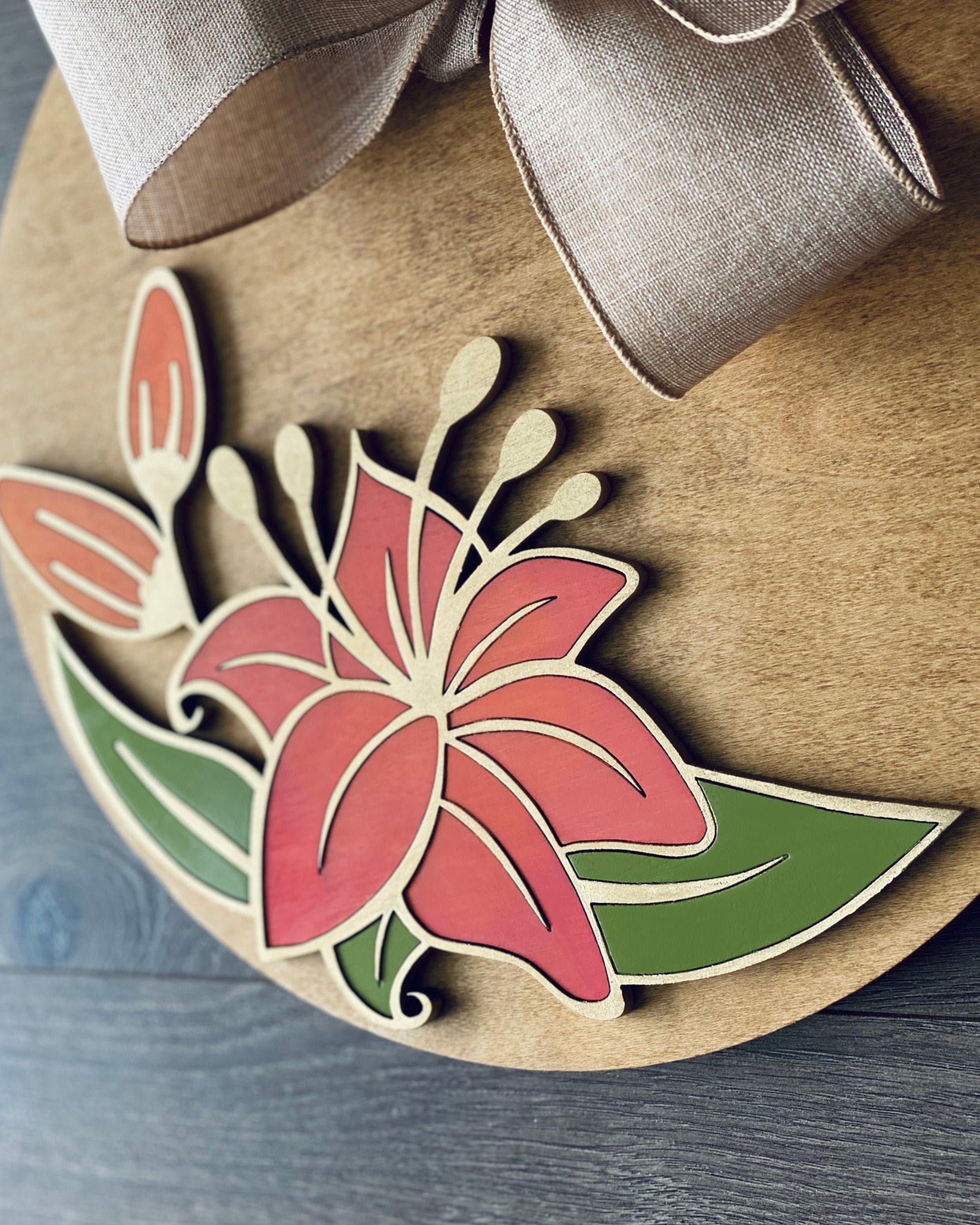Instant Digital Download - Lily SVG File - Perfect for Glowforge and ...