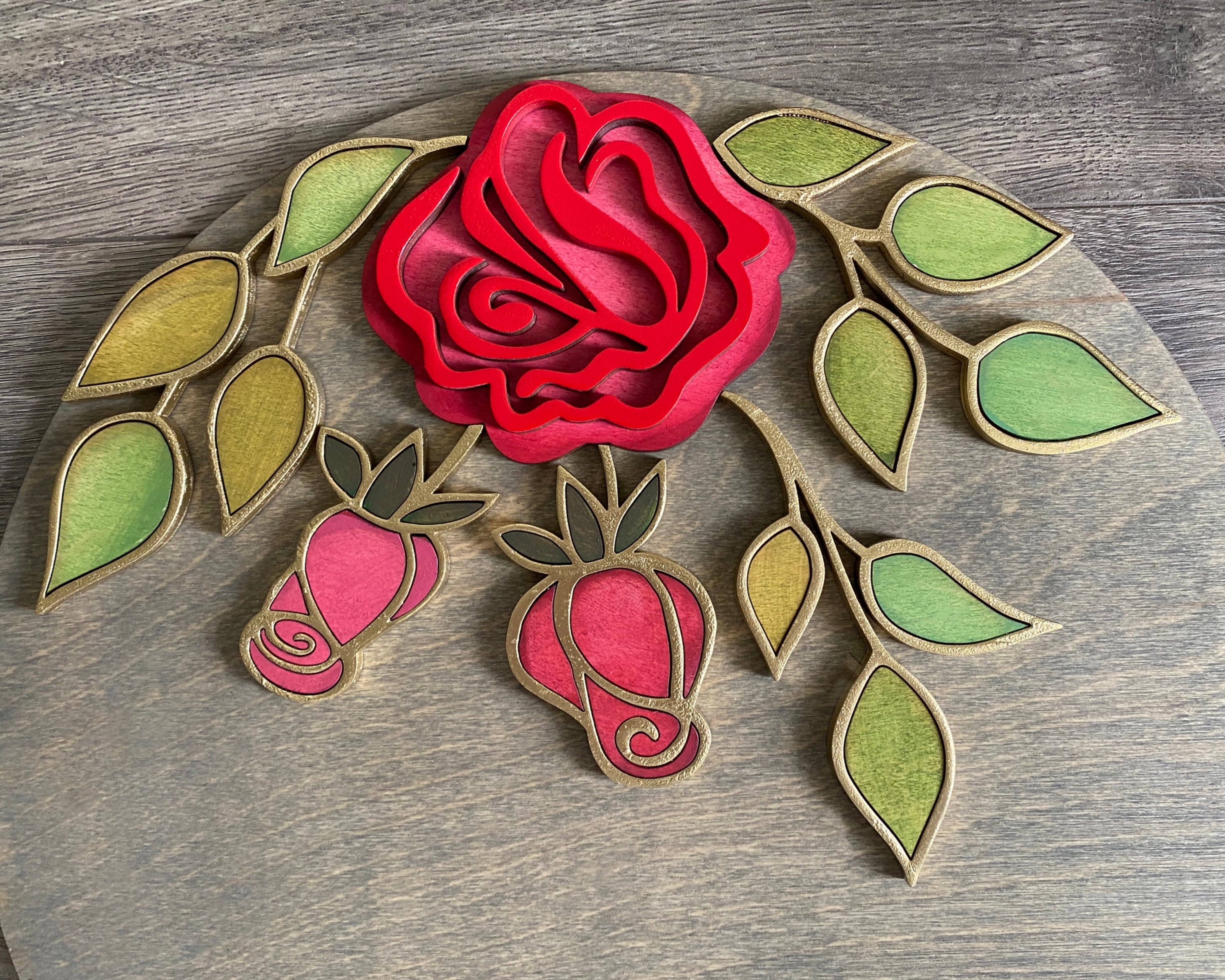 Instant Digital Download Beautiful Roses Svg File Laser - Etsy