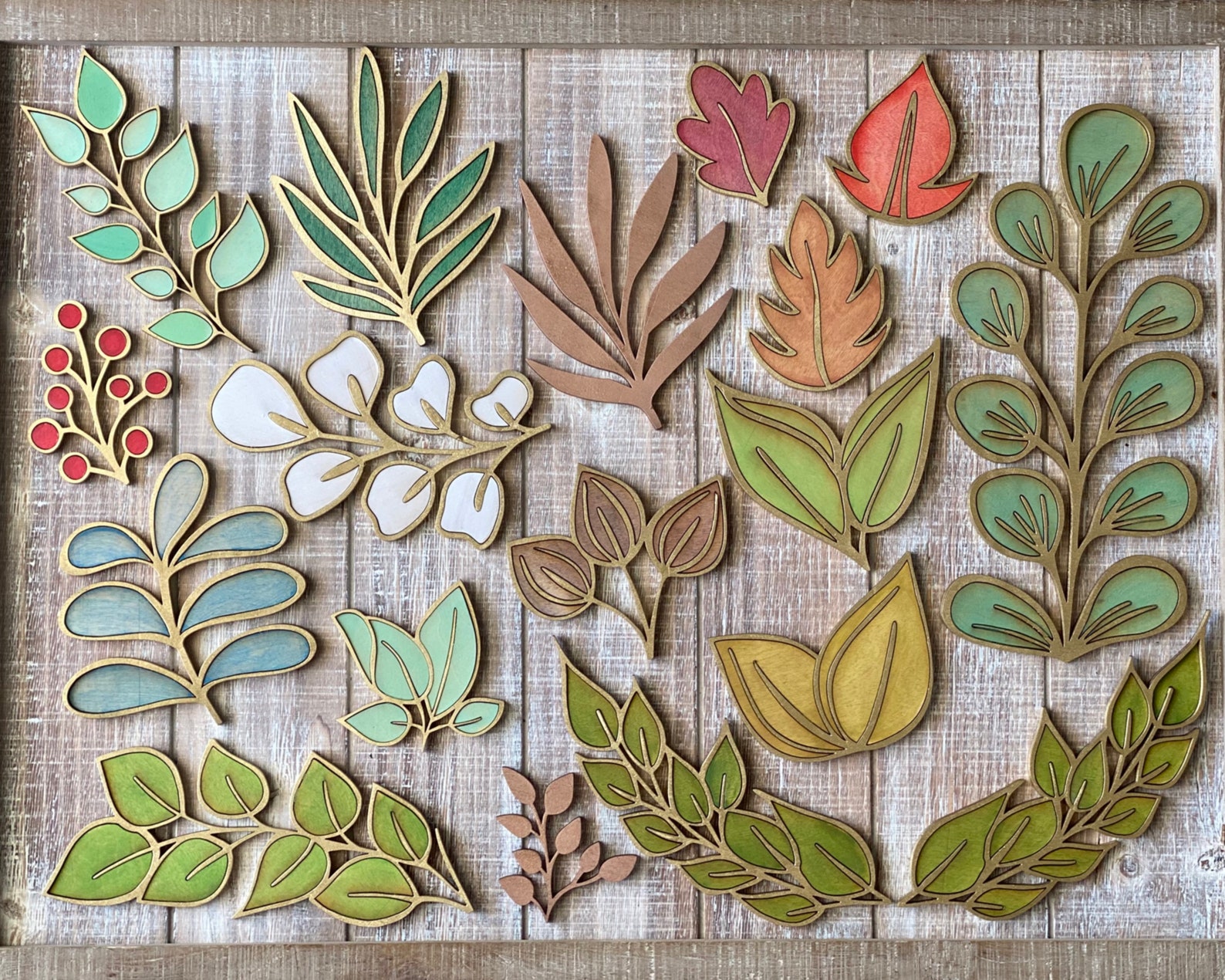 Instant Digital Download- Large Greenery Svg File Collection, for Door ...