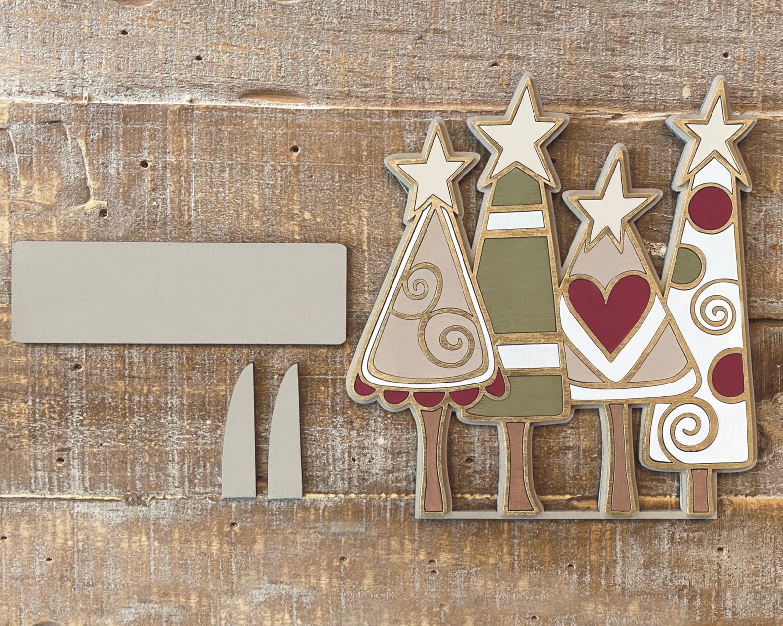 Instant Digital Download Whimsical Holiday Trees SVG File - Etsy