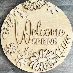 Instant Digital Download - Floral Sign Svg Cut File, Glowforge File ...