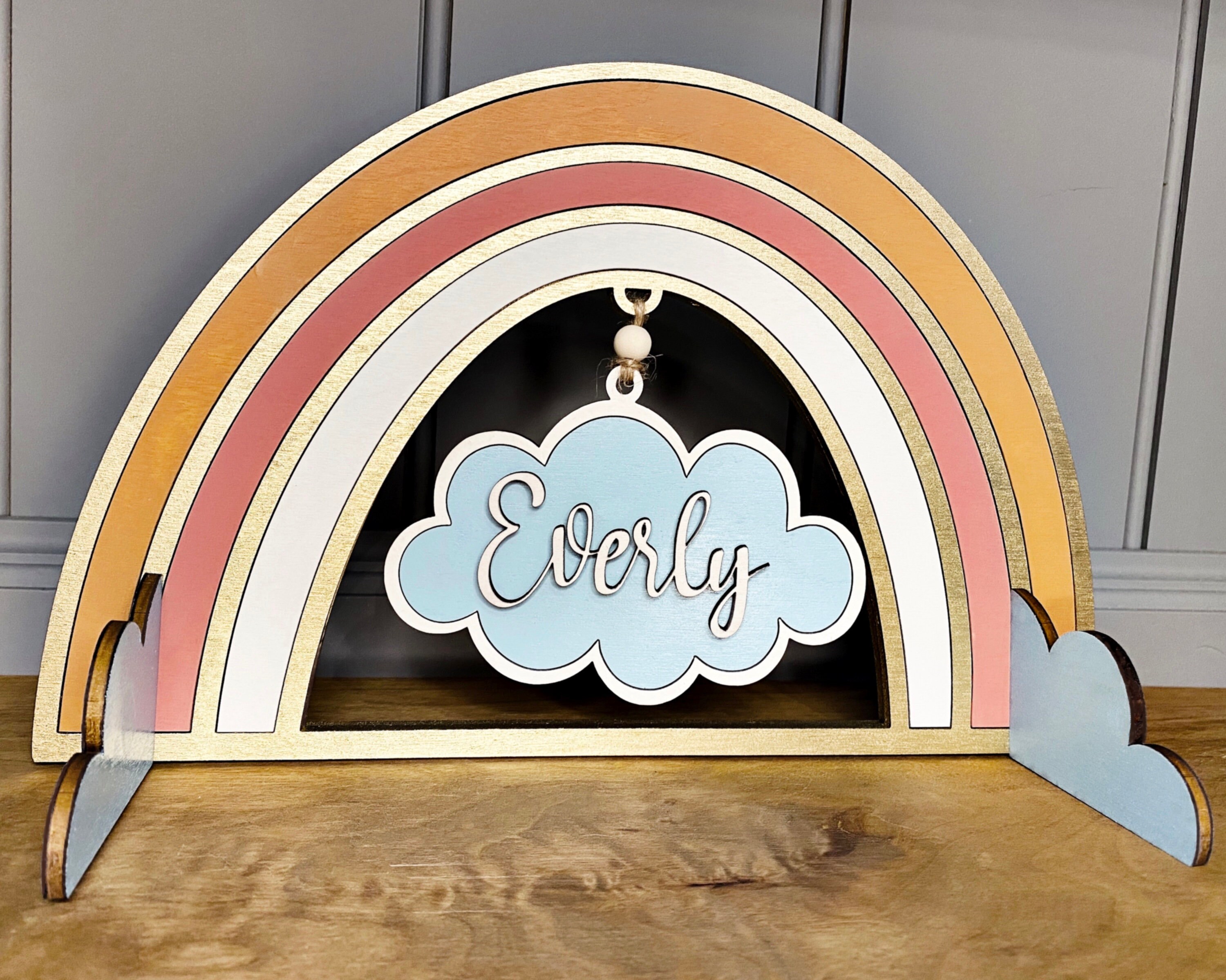 Instant Digital Download Rainbow Sign Rainbow Baby Sign SVG - Etsy