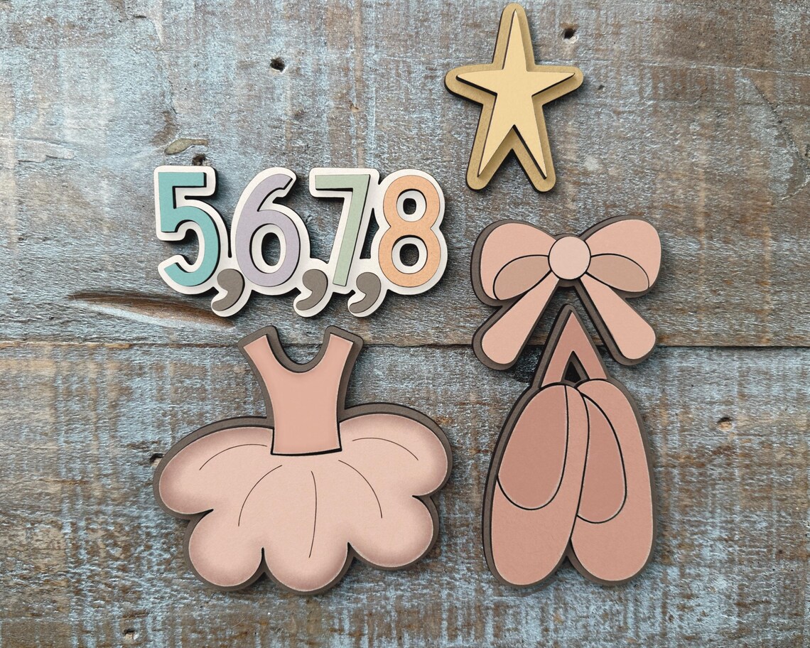 Instant Digital Download-dance Themed Magnet SVG File, Ballet Magnet ...