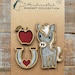 Instant Digital Download Cute Cat Magnet Collection SVG File, Laser ...