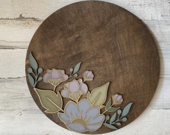 Instant Digital Download Beautiful Floral SVG File Door - Etsy