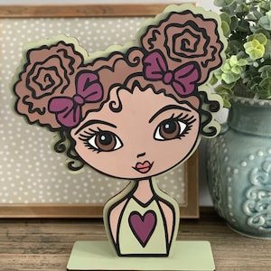 Instant Digital Download- Laser Ready Girl Svg File Collection - Five ...