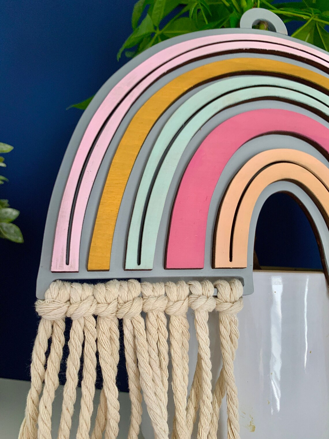 Instant Digital Download- Rainbow Hanger Svg File, Perfect for ...