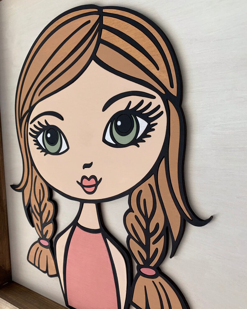 Instant Digital Download- Laser Ready Girl Svg File Collection - Five ...