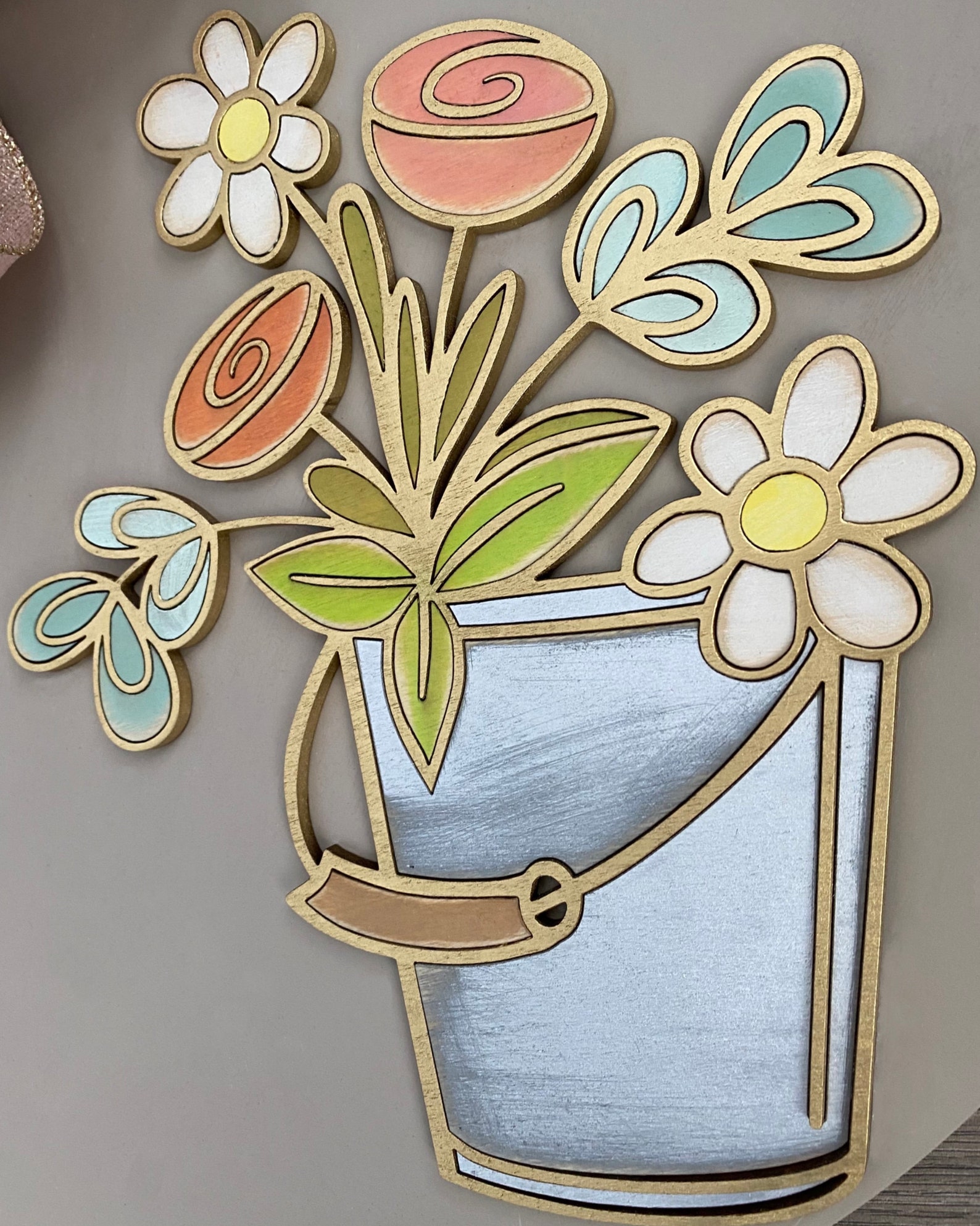 Instant Digital Download Spring Flowers Svg File, Perfect for Glowforge ...