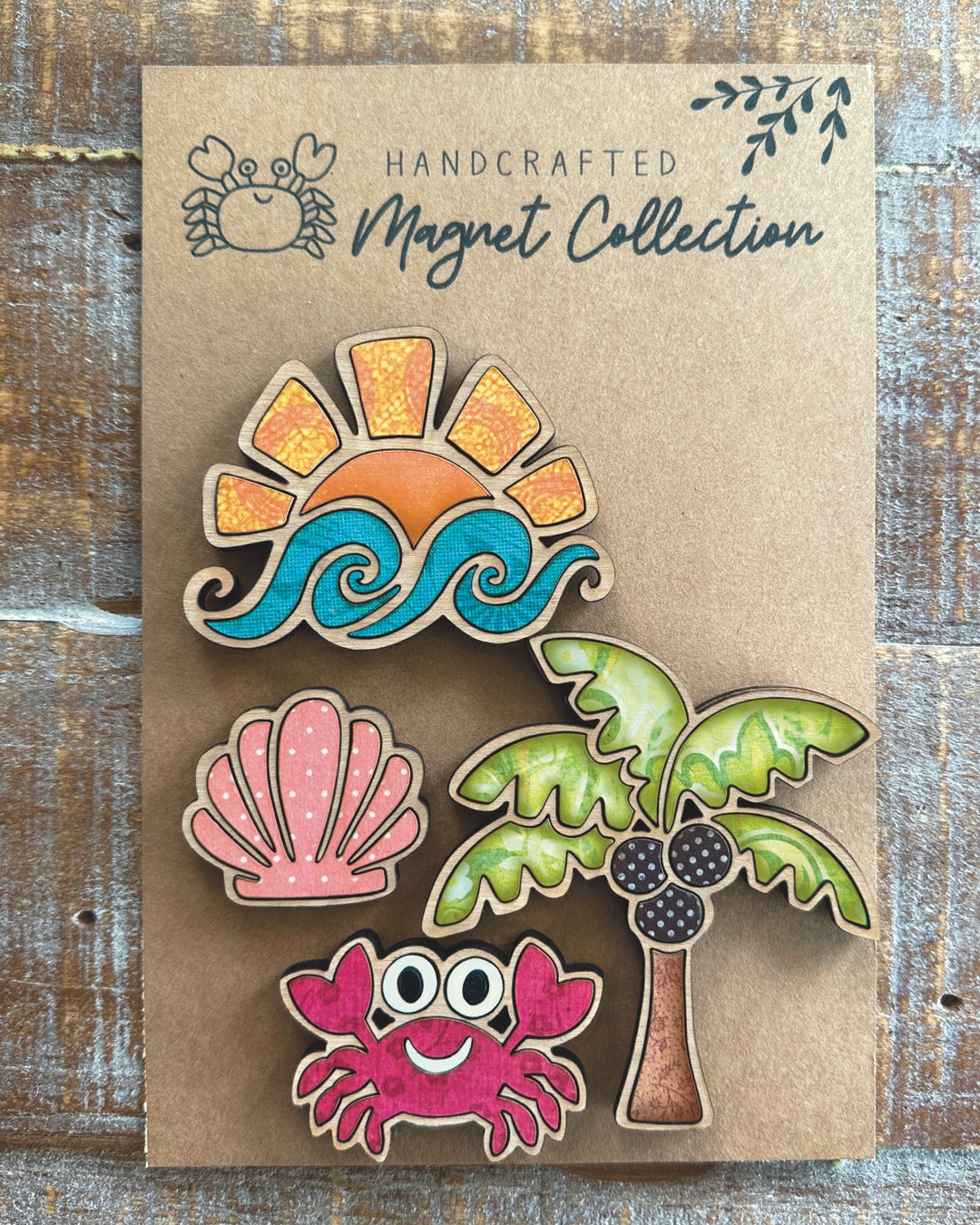 Instant Digital Download - Beach Magnet Collection SVG File, Laser ...