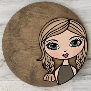 Instant Digital Download- Laser Ready Girl Svg File Collection - Five ...