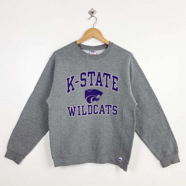 Vintage K-state Wildcats Crewneck Sweatshirt - Kansas State University ...