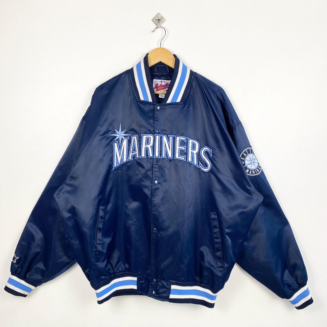 Vintage 90s Seattle Mariners Jacket - MLB - Starter - Embroidery Logo ...