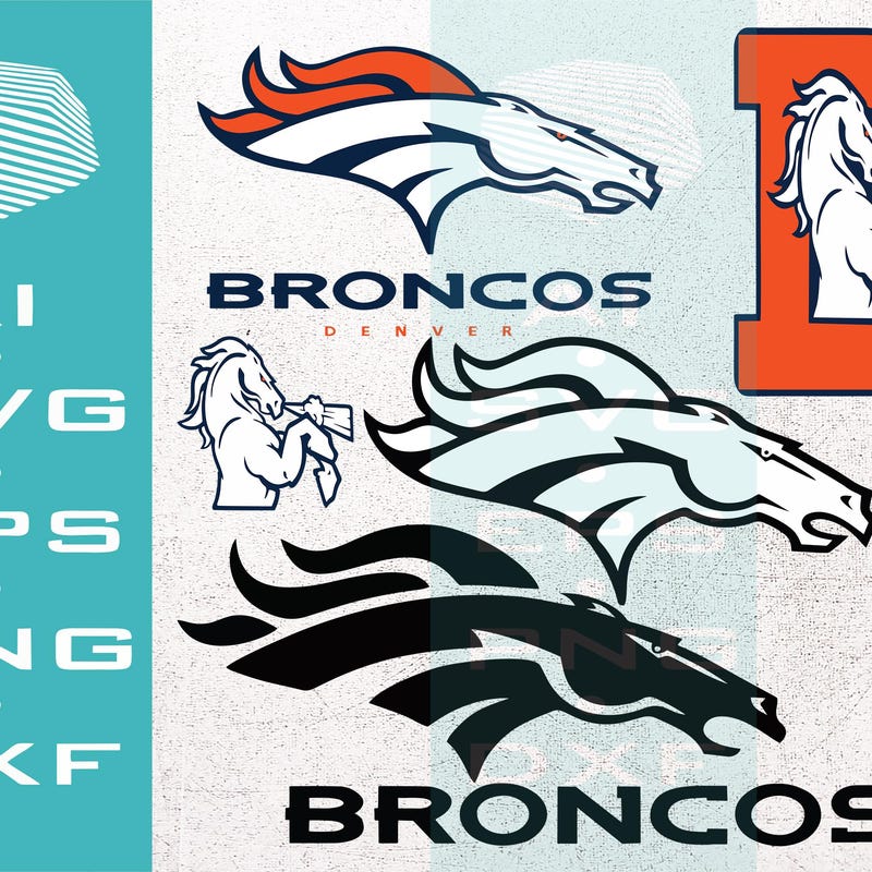 Denver Broncos Svg - Etsy