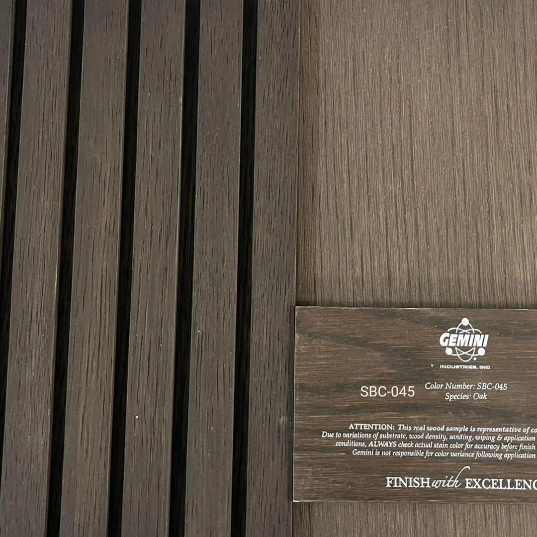 Wood Finish Samples for Bathroom Vanities | White Oak or Walnut ...
