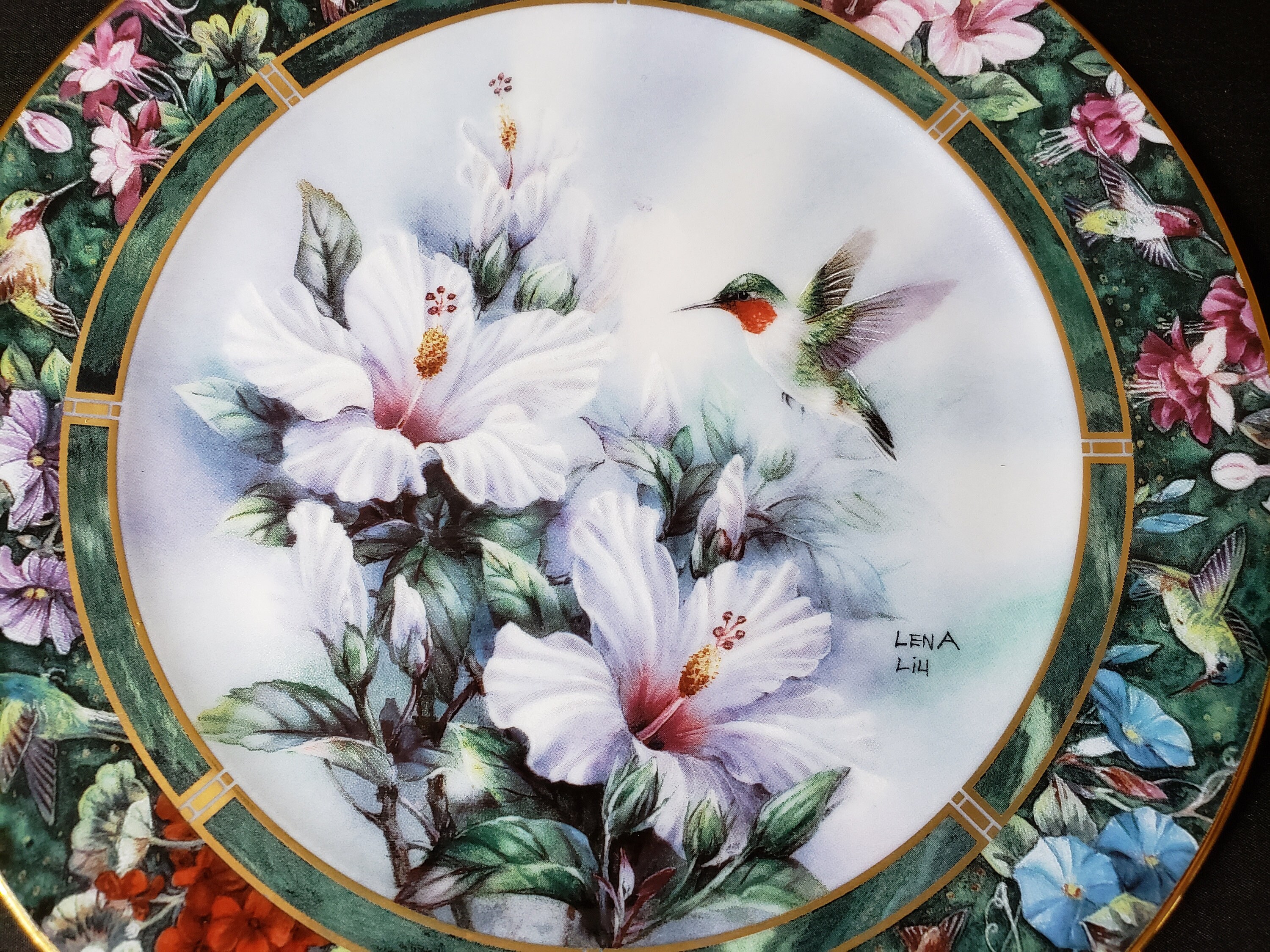 The Ruby Throated Hummingbird First Issue in the Lena Liu's Hummingbird ...