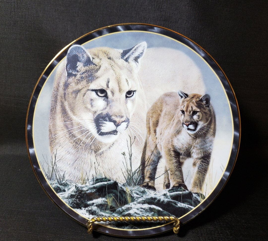 FIRST SNOW Limited Edition Collector Plate by Charles Frace, 2nd Issue ...