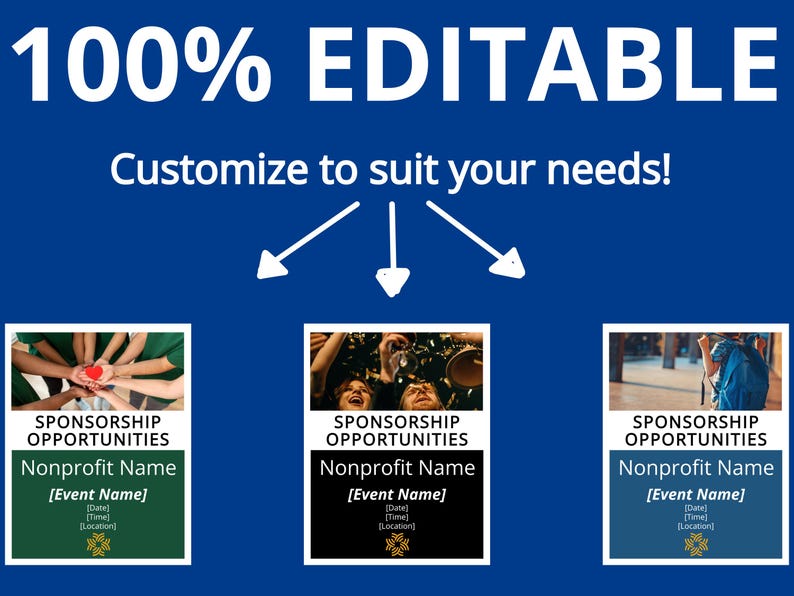 Event Sponsorship Package - Nonprofit Corporate & Business Sponsors ...