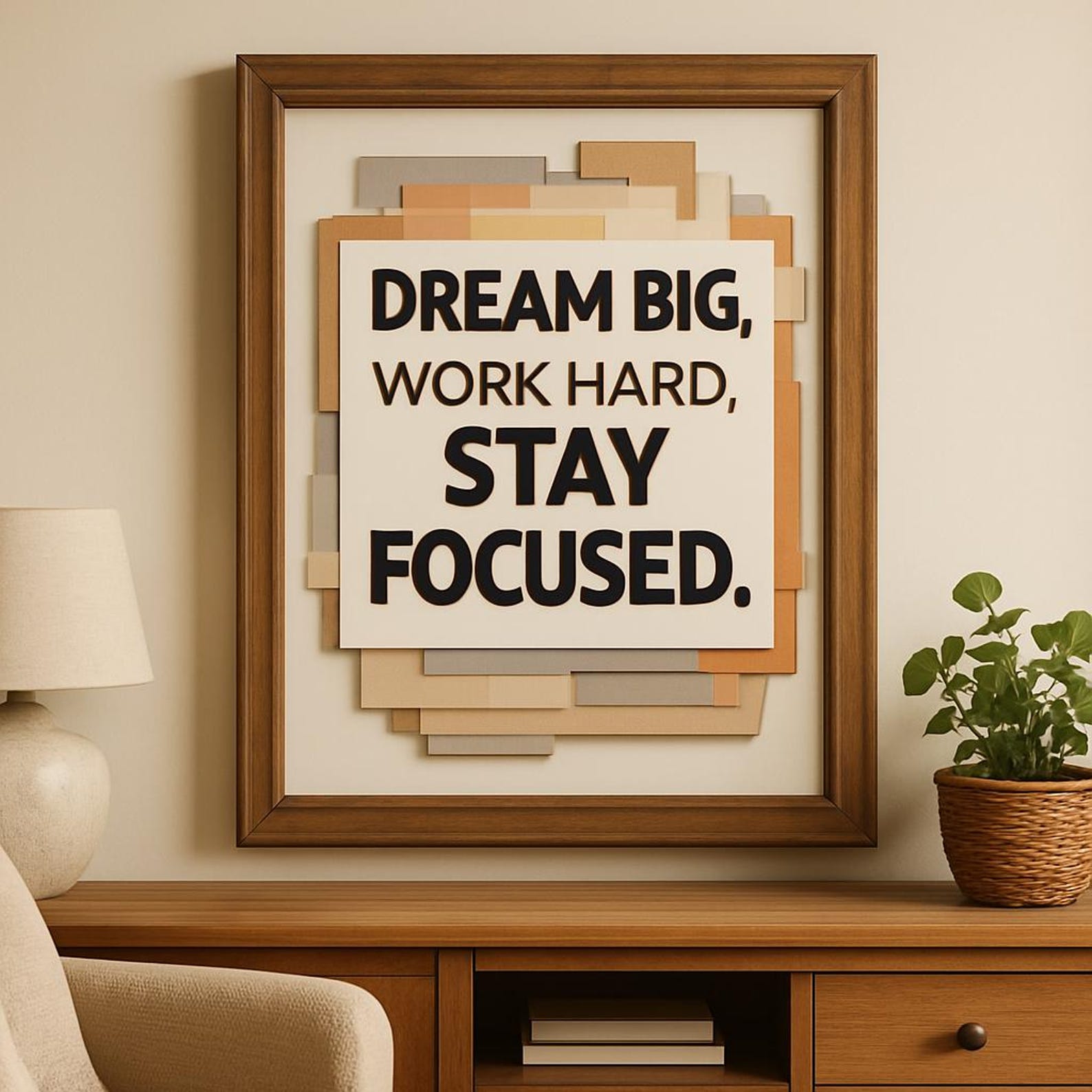 Wall Art, Quote Art, Motivational Quotes Art, Positive Mindset ...