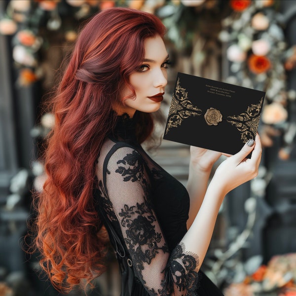 Baroque Invitation - Etsy