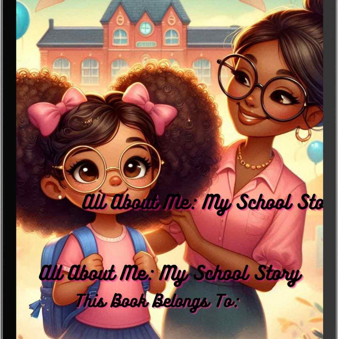 Chibi Character School Storybook Journal: Printable Memory Book (PDF ...