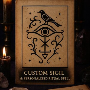 Custom Sigil With Personalized Ritual Spell • Digital Witchcraft ...